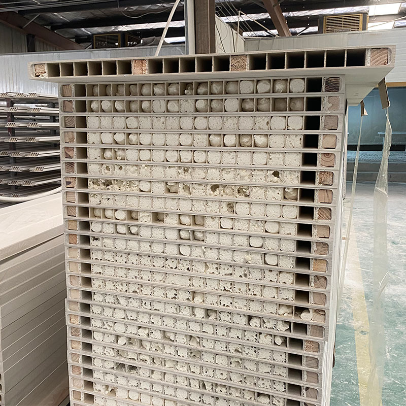 New Design 45MM Thickness Interoir WPC PVC Films Polywood Door with ...