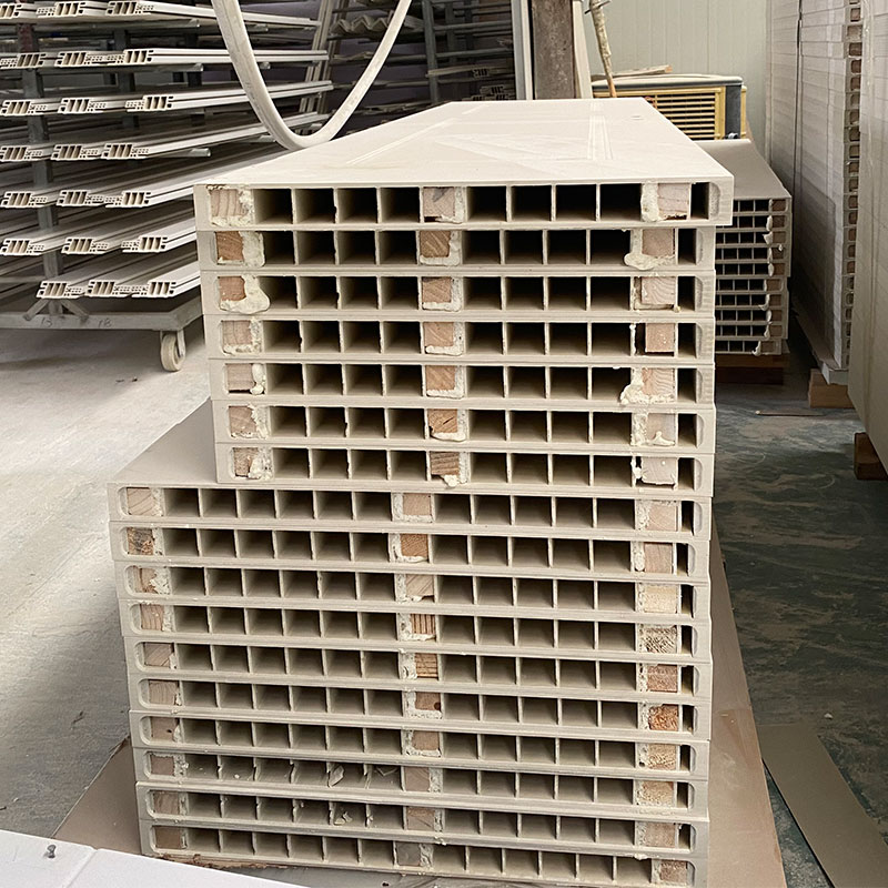 New Design 45MM Thickness Interoir WPC PVC Films Polywood Door with ...